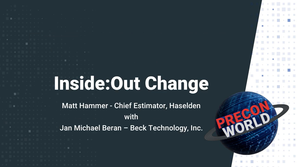 Precon World | Beck Technology's Annual Conference for Preconstruction